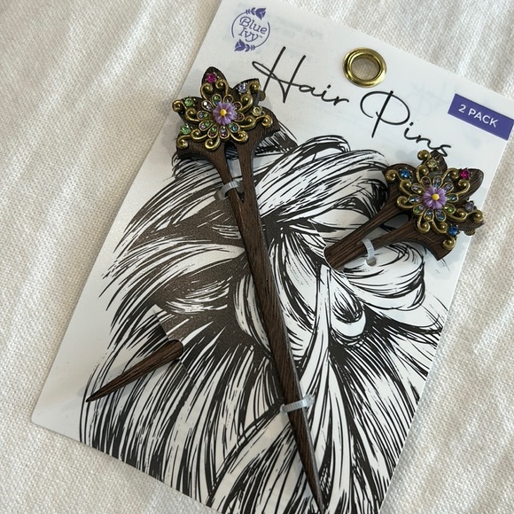 Blue Ivy | Accessories | Nwt Blue Ivy Mystical Bohemian Style Hair Pins ...